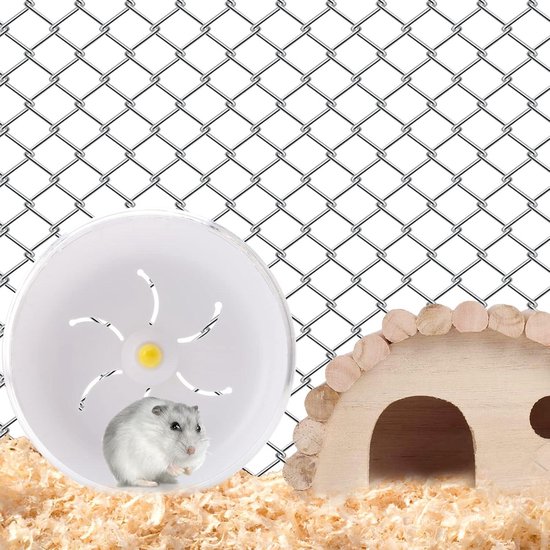 Mrs. Jones Hamster loopwiel 8.3 inch Silent Spinner Oefening Wiel Jogging Wiel voor... | bol