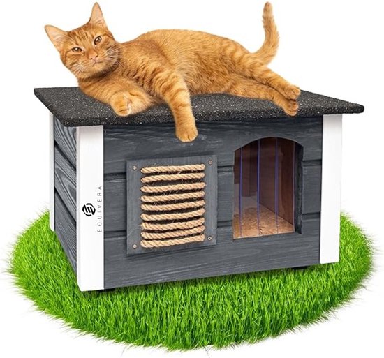 Equivera Kattenhuis voor Buiten - Kattenhuis voor Buiten - Kattenhuis ...