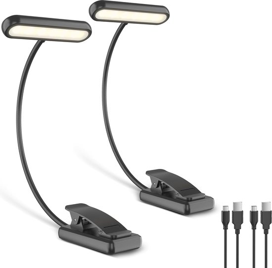 Lexium Leeslampje voor Boek - Leeslampje voor in Bed - Bedlamp ...