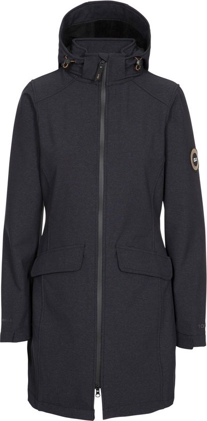 DLX Damen Jacke Maria - Female Dlx Softshell Jacket Black Marl-M | bol