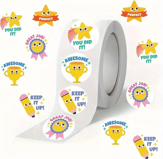 Beloningsstickers - Goed Gedaan Sticker - Schoolsticker Beloning | bol
