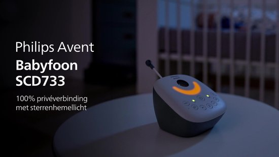 Philips Avent SCD733/26 DECT babyfoon - Kristalhelder geluid ...