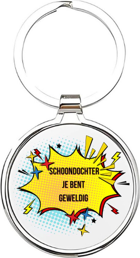 Akyol - Schoondochter Sleutelhanger - dochter - De liefste schoondochter -... | bol