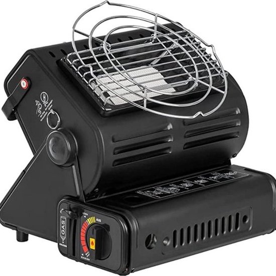 Gaskachel Camping - Gas Kachel - Gasstralen - 2-in-1 Gasverwarming ...