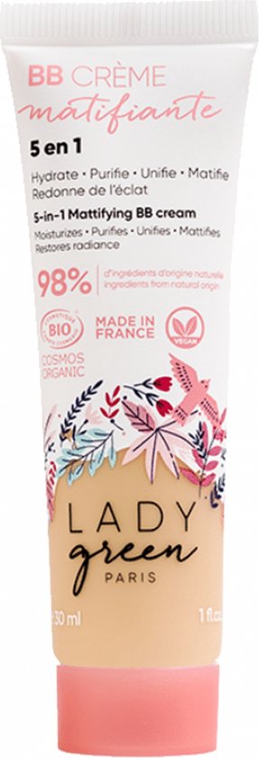 Lady green Skincare 5-in-1 Perfecting Bb Cream Creme Light 30ml | bol