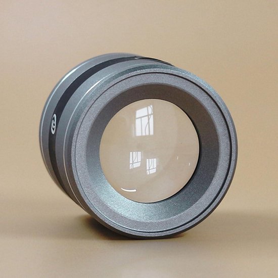 Vergrootglas USB Oplaadbaar 10X Vergroting Optische Lens met LED Lights ...