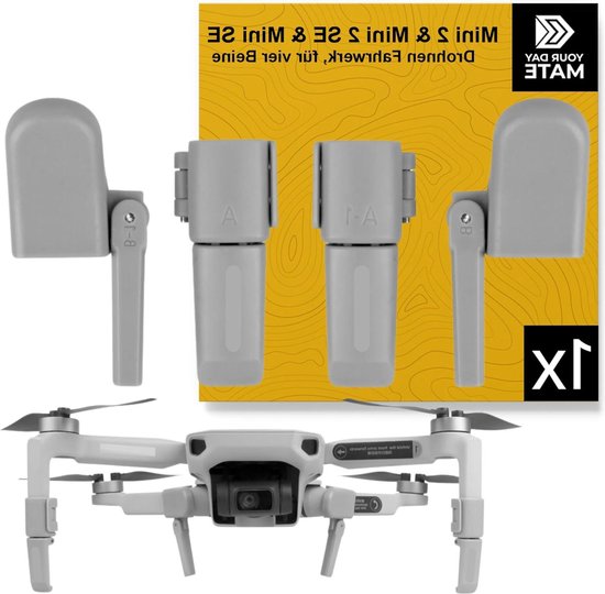 Drone Landing Gear Set - Geschikt voor DJI Drones - 4 Stuks - Siliconen ...