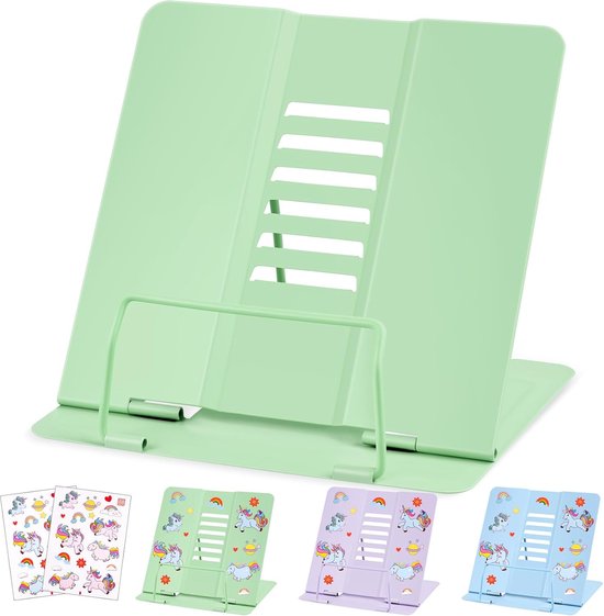 JGS ® Verstelbare Opvouwbare Metalen Boekhouder voor Recepten ...