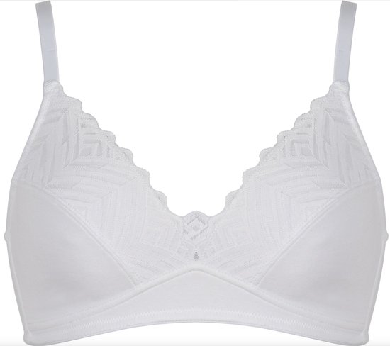 Naturana soft BH zonder beugels maat 80C wit | bol