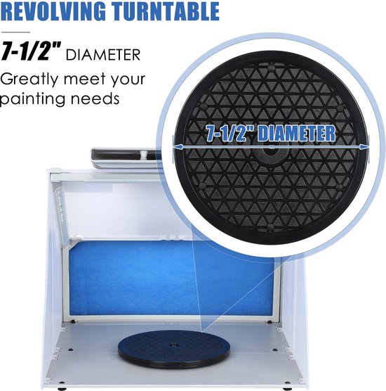 Vevor - Airbrush - Airbrush spuitcabine - Draagbaar - Airbrush ...