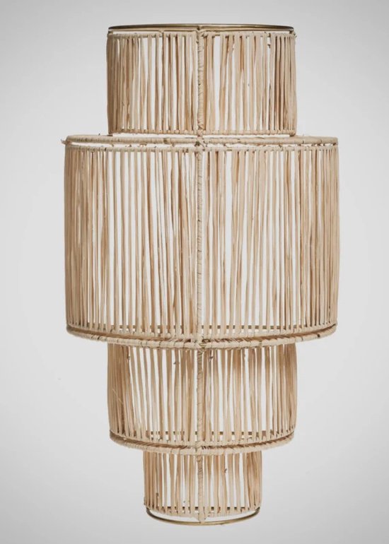 Rotan wandlamp Dinding naturel | bol