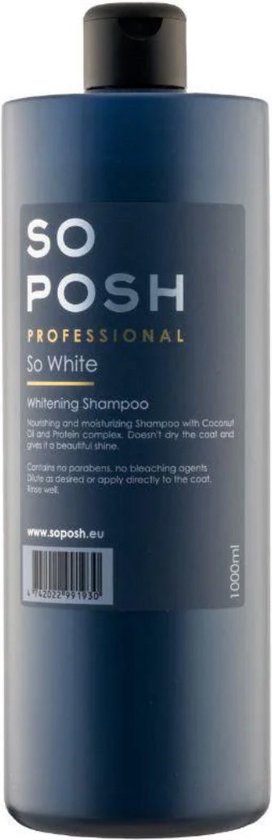 So Posh So White Shampoo voor honden | bol