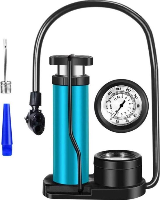 Fietspomp met drukmeter - Voetpomp - Draagbare Mini Fiets Band ...