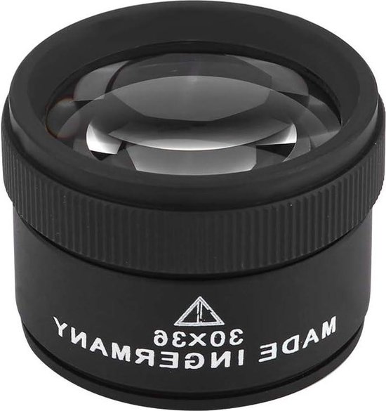 Vergrootglas 30X Optica Loepen - Draagbare Handheld Mini Pocket Loep ...