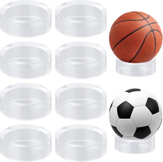12 Stks Ronde Acryl Risers Display Stands - Voetstuk Disc Kolom ...