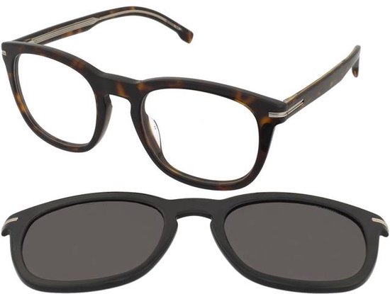 HUGO BOSS BOSS 1725/G/CS WR7 BLACK HAVANA 51/21/145 MAN Zonnebrillen | bol