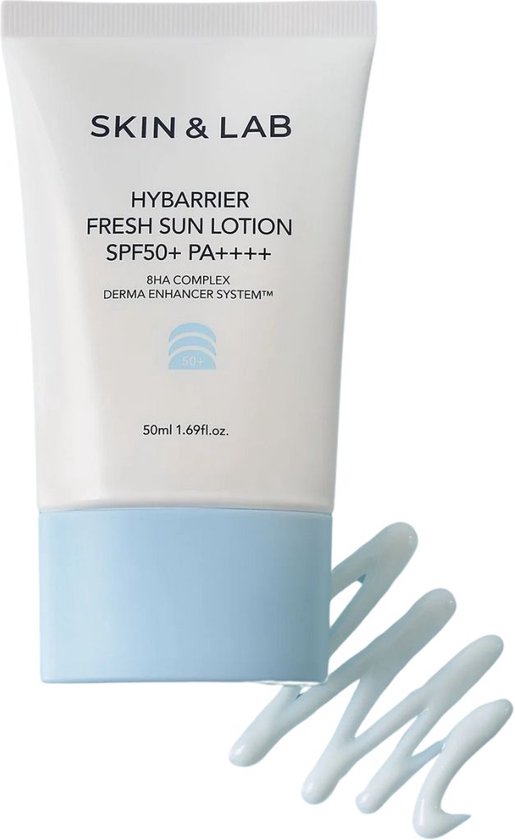 SKIN & LAB Fresh Sun Lotion SPF50+ PA++++ Hybarrier 8HA Complex ...