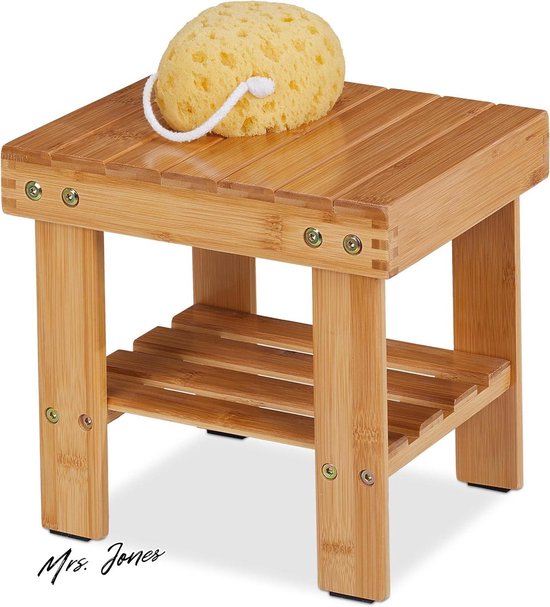 Mrs. Jones Badkamerkruk met opbergruimte hocker 26 x 27 x 225 cm ...