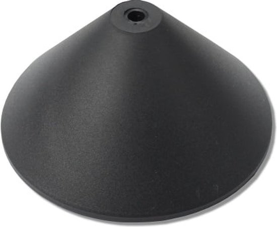 PLAFONDKAP TRECHTERMODEL ZWART | bol