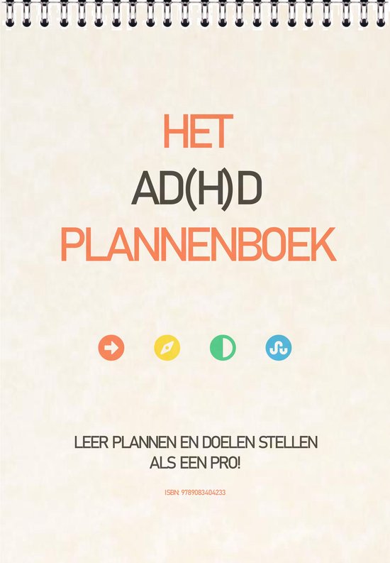 Kracht + Aandacht ADHD planner - Het AD(H)D Plannenboek - Weekplanner | bol