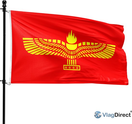 VlagDirect - Aramese vlag - Suryoyo vlag - 90 x 150 cm. | bol