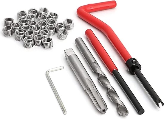 30pcs Thread Repair Kits M6 Helicoil Kit Thread Inserts - Helicoil ...