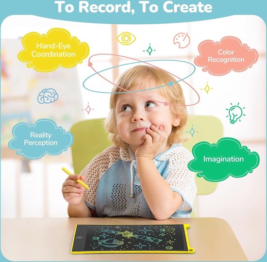 LCD Schrijftablet 8,5 Inch Doodle Board - Creatief Speelgoed voor ...