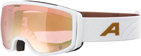 Alpina Bivio Q Skibril 2024 - Wit | Categorie 2 | bol