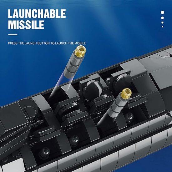 Reobrix 800 - Nuclear - Submarine - Onderzeeer - Speelgoed - Duikboot ...