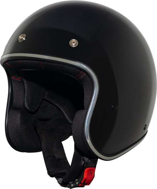 VINZ Bahia Jethelm Retro | Scooterhelm Retro | Motorhelm & Brommerhelm ...