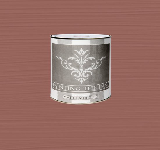 Painting the Past - Matt Emulsion - Krijtverf - Maroon (NC91) - 2,5 L | bol