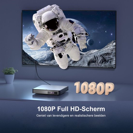 DVD Speler met HDMI - 1080P HD DVD Speler voor Smart TV - Inclusief ...