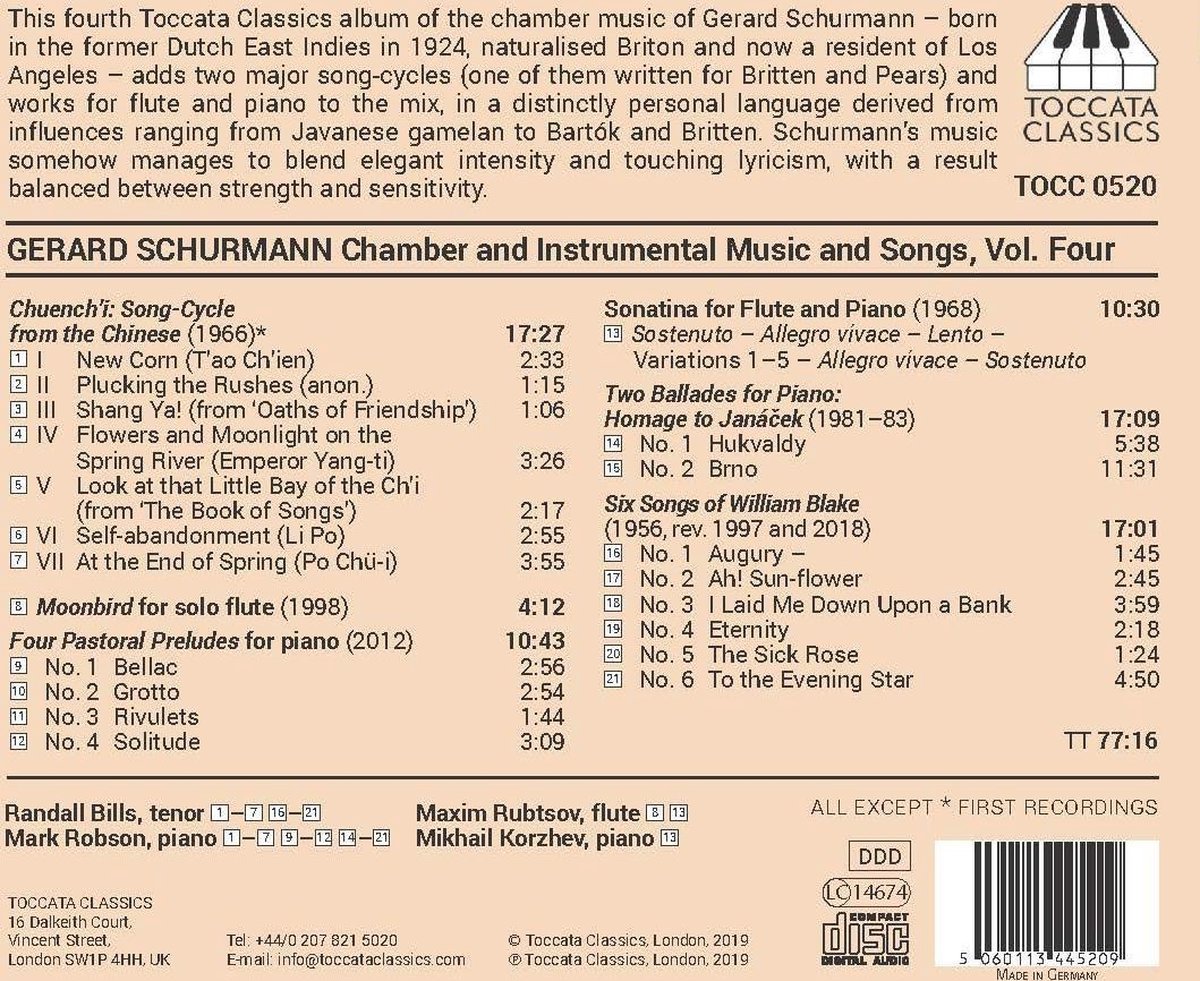 Randall Bills, Maxim Rubtsov, Mark Robson, Mikhail Korzhev - Chamber ...