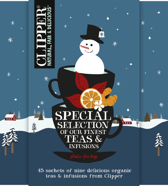Clipper Thee Winter Giftbox met 9 heerlijke smaken | bol