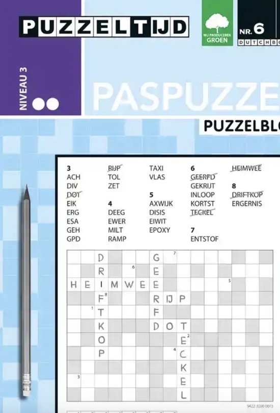 Puzzelblok PasPuzzel 2 Punt - Nr. 6 | Gemakkelijke en Leuke Puzzels ...
