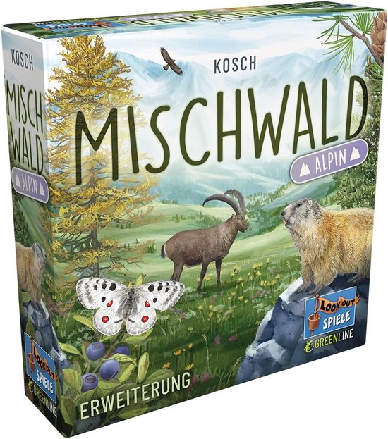 Uitbreiding Kaartspel Met 36 Nieuwe Kaarten Flora en Fauna Alpen | bol