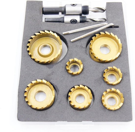 Metaal Gatenzaag Set M35 HSS 7-delig | bol