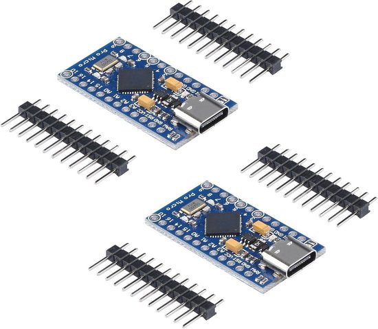 2x Nano V3.0 Type-C Ontwikkelbord met CH340 Chip - 5V 16MHz ...