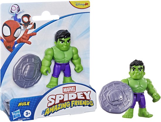 Marvel Spidey and His Amazing Friends Hulk - Actiefiguur 23cm | bol