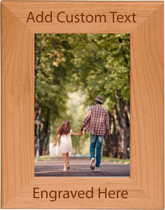 Houten Fotolijst op Tafel of Muur voor 10x15 cm Foto - Natuurlijk Els ...