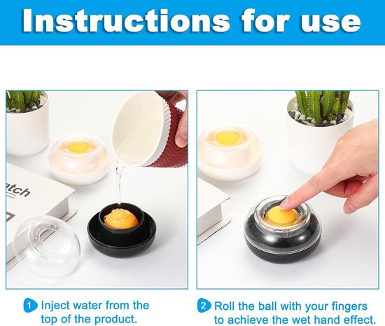 3 Inch Dia Finger Wet Sponge - 4 Piece Finger Damper voor Banktelling ...