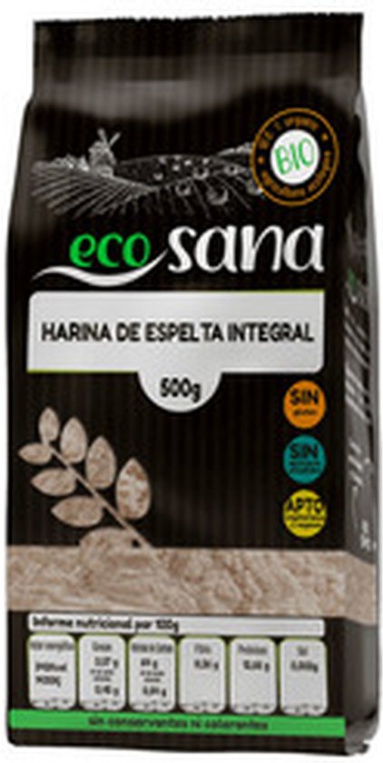 Biologische volkoren speltmeel 500 g|Organic Whole Spelled Flour 500 g ...