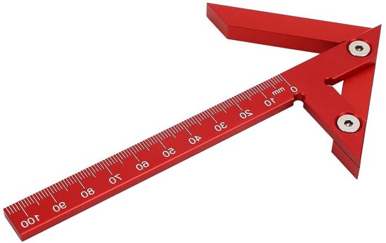 Gauge voor houtbewerking met draaipunten, draaipuntzoeker met ...