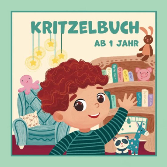 Eerste Dikke Kleurboek voor Peuters Vanaf 1 Jaar: 50 Leuke Tekeningen ...