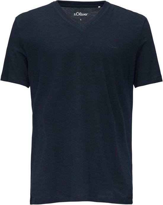 Heren T-shirt met opvallend logo-detail | bol