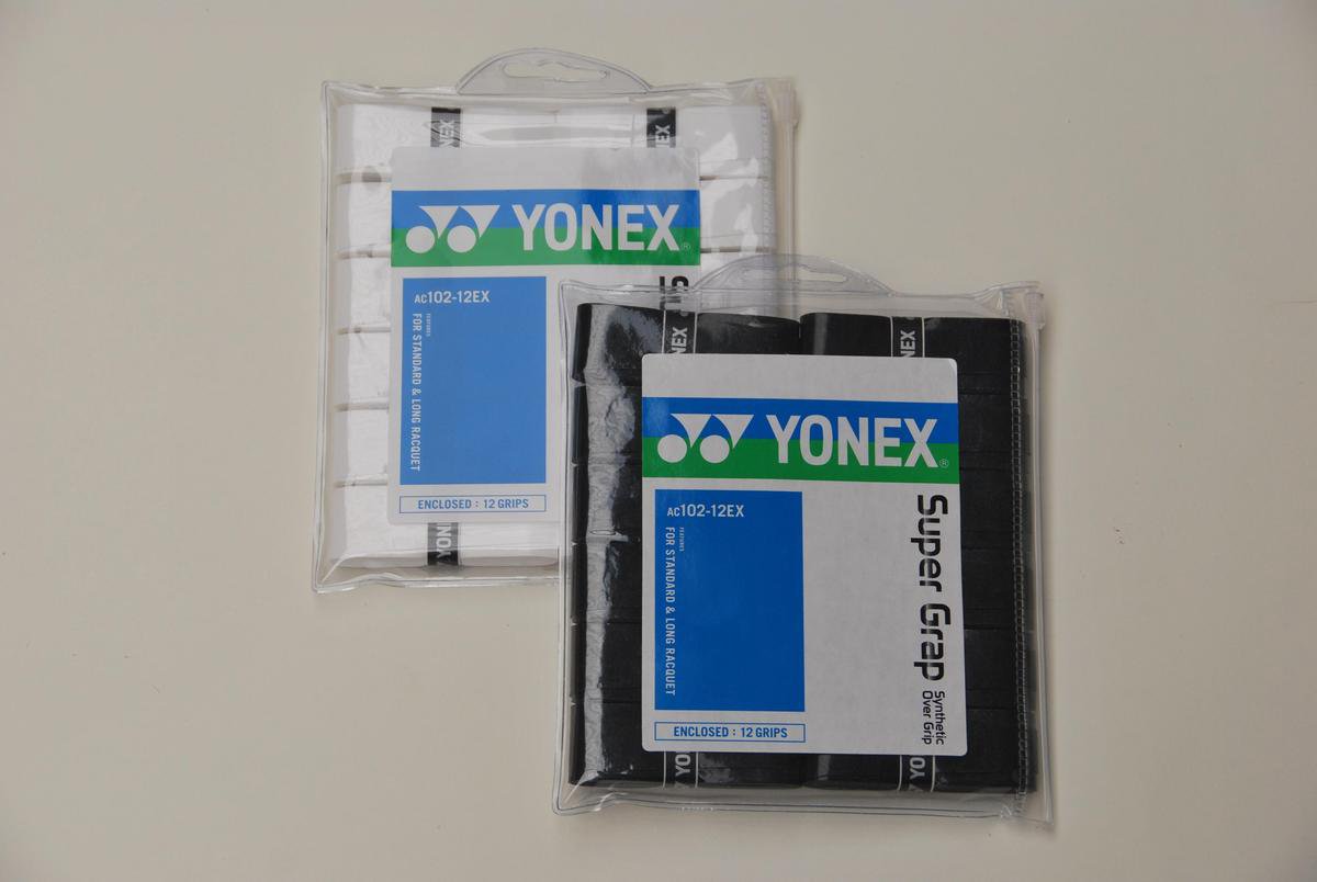 Yonex Overgrip Super Grap Zwart 12 Pack | bol