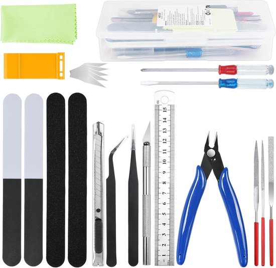 Hobby Gereedschap Set - Modelbouw Tools - Repareren en Bouwen - 23 ...