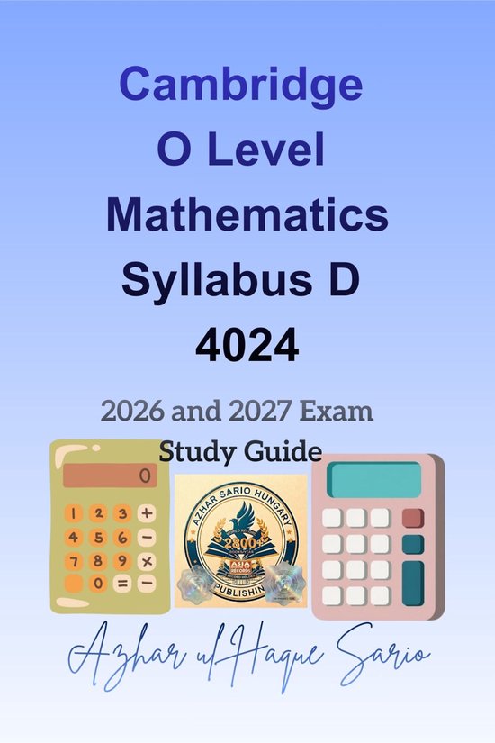Cambridge O Level 5 - Cambridge O Level Mathematics Syllabus D 4024 ...