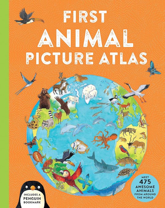 Dieren Atlas - Kinder Atlas - Wereld Ontdekken - 475 Dieren Soorten ...