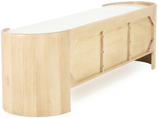Eleonora tv meubel Don 165x45x50 cm eiken | bol